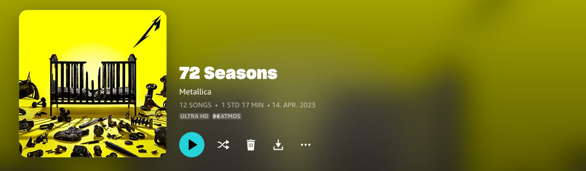 Metallica - 72 Seasons | Dolby Atmos Review | surroundmixe.de